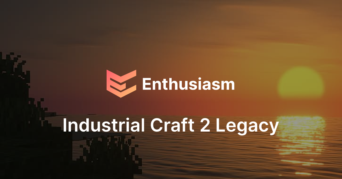 Мод Industrial Craft 2 Legacy - Enthusiasm - Уникальные сервера ...