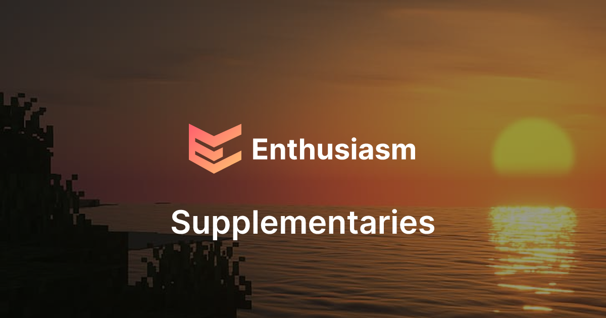 Мод Supplementaries - Enthusiasm - Уникальные сервера Майнкрафт с модами